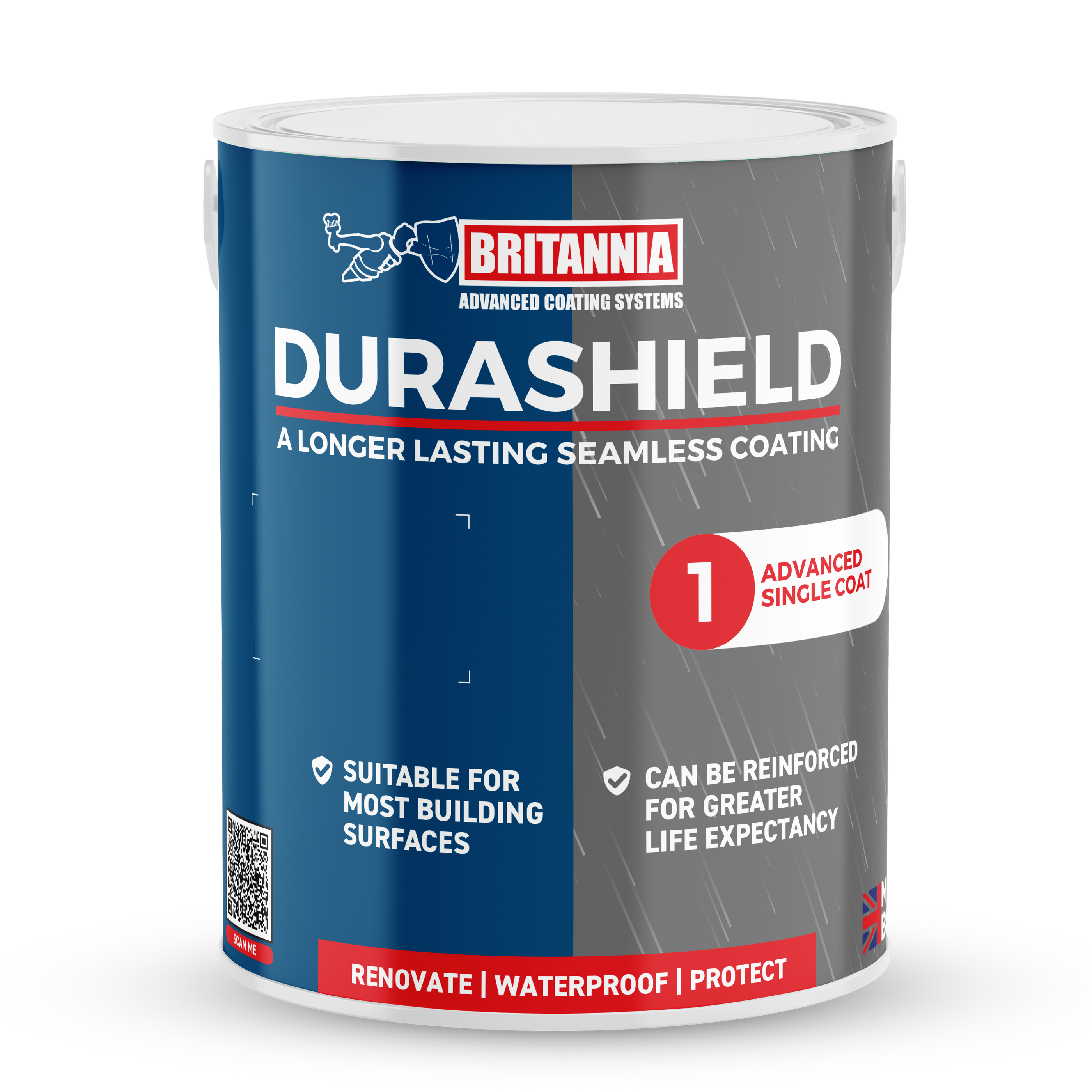 Britannia Durashield | Durashield Waterproofing Paint | Rubber Paint ...